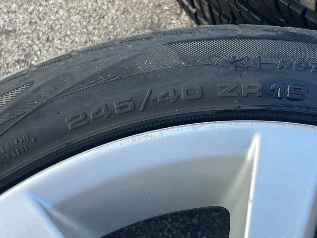 BMW Style 331 19” Wheels Rims Staggered 5/6 Series 8.5JX19 9JX19 Set of ...