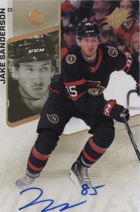 2022-23 SPx - Rookies Jake Sanderson #147 Autographs (AU, RC) for sale ...