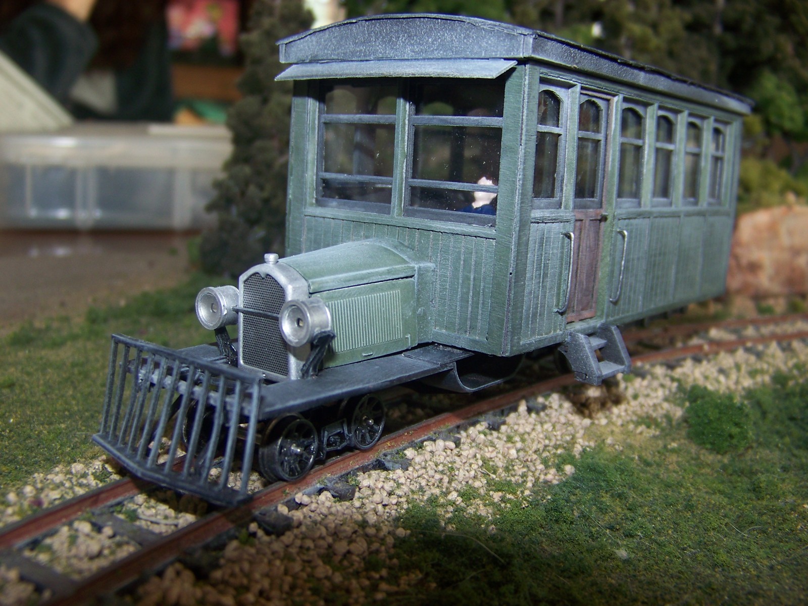 ON30 .RAIL TRUCK CONVERSION KIT, PASSENGER CAB ,FITS BACHMANN RAIL ...