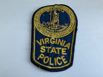Older Virginia State Police patch VA | eBay