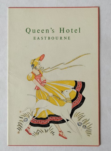 Menu Queen's Hotel Eastbourne Easter Sunday 1956 | eBay