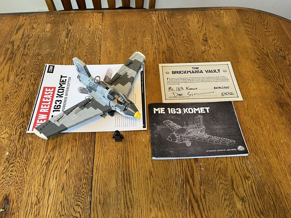 Brickmania ME-163 Komet WW2 German Rocket Fighter | eBay
