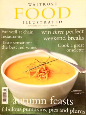 Waitrose Food Illustrated Magazine September 2000 | eBay