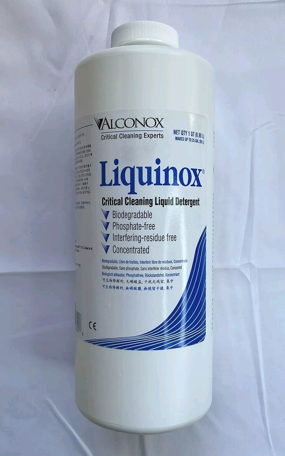 Liquinox Anionic Critical Cleaning Liquid Detergent 1 qt Made in USA ...