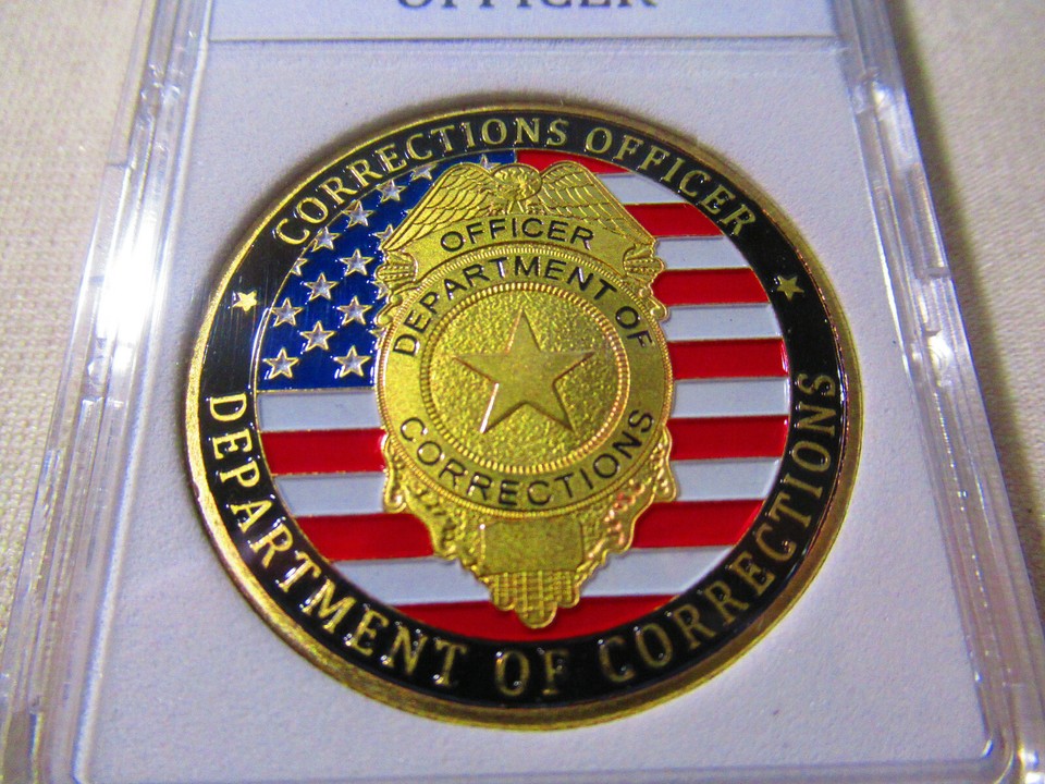 Department of Corrections Officer Challenge Coin | eBay