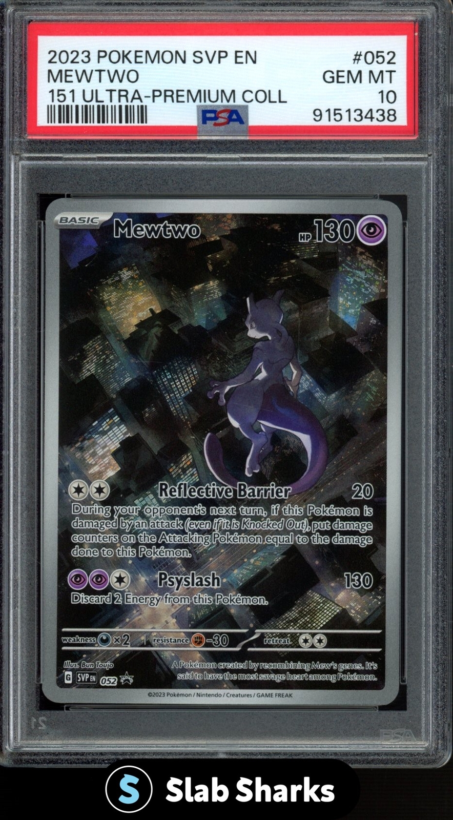 Mewtwo 2023 Scarlet & Violet: Black Star Promo #SVP052 151 Ultra ...