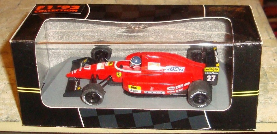 FERRARI F92A FORMULA ONE RACING CAR - JEAN ALESI - 1:43 - BOXED | eBay UK