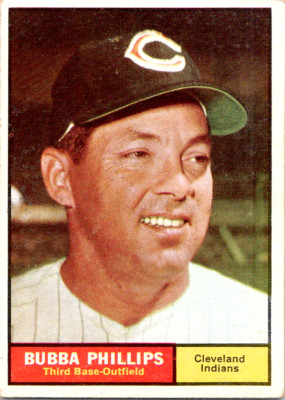 Bubba Phillips #101 1961 Topps Baseball | eBay