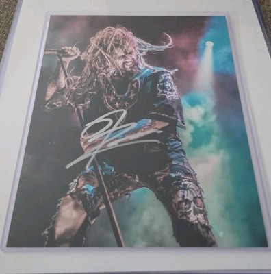 Rob Zombie Signed 8x10 Photo COA White Zombie. Superbeast. Singer. | eBay