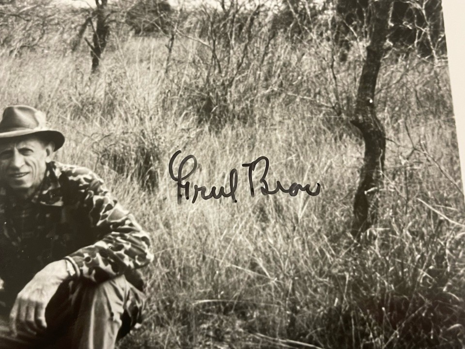 Fred Bear Signed Archery Hall Of Fame 8x10 Photo. Signed In Person | eBay