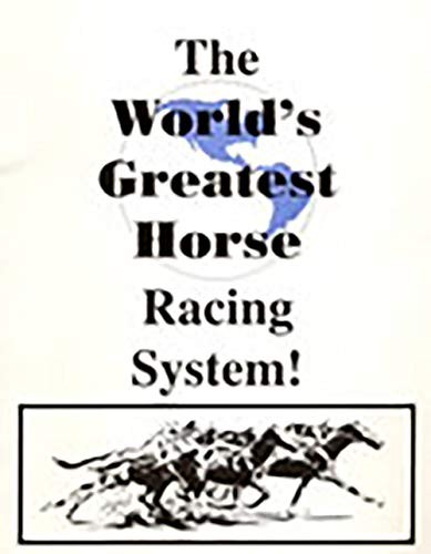 World's Greatest Horse Racing System and Horserace Handicapping S | eBay