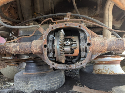 REAR DIFFERENTIAL 98-05 GMC Jimmy S10 Blazer REAR AXLE ASSEMBLY GU6 G80 ...