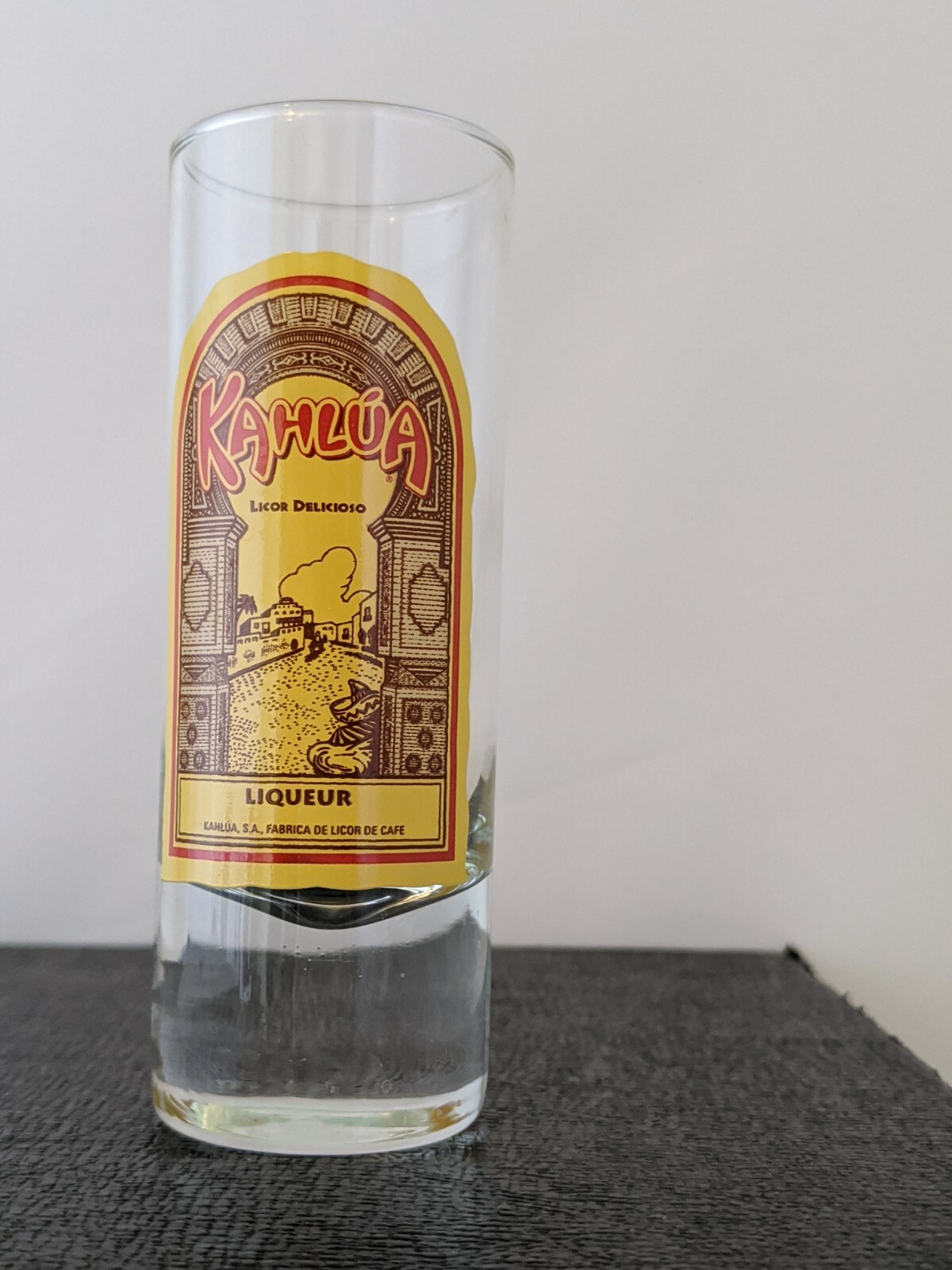 Kahlua Liqueur Tall Shot Glasses Souvenir #25 | eBay