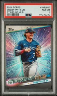 2024 Topps Stars of the MLB Bobby Witt Jr. #SMLB17 PSA 8 NM-MT MVP ? | eBay