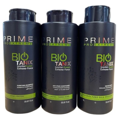 Treatment Keratin Prime Bio Tanix Formaldehyde-Free Set 3x1 Liter | eBay