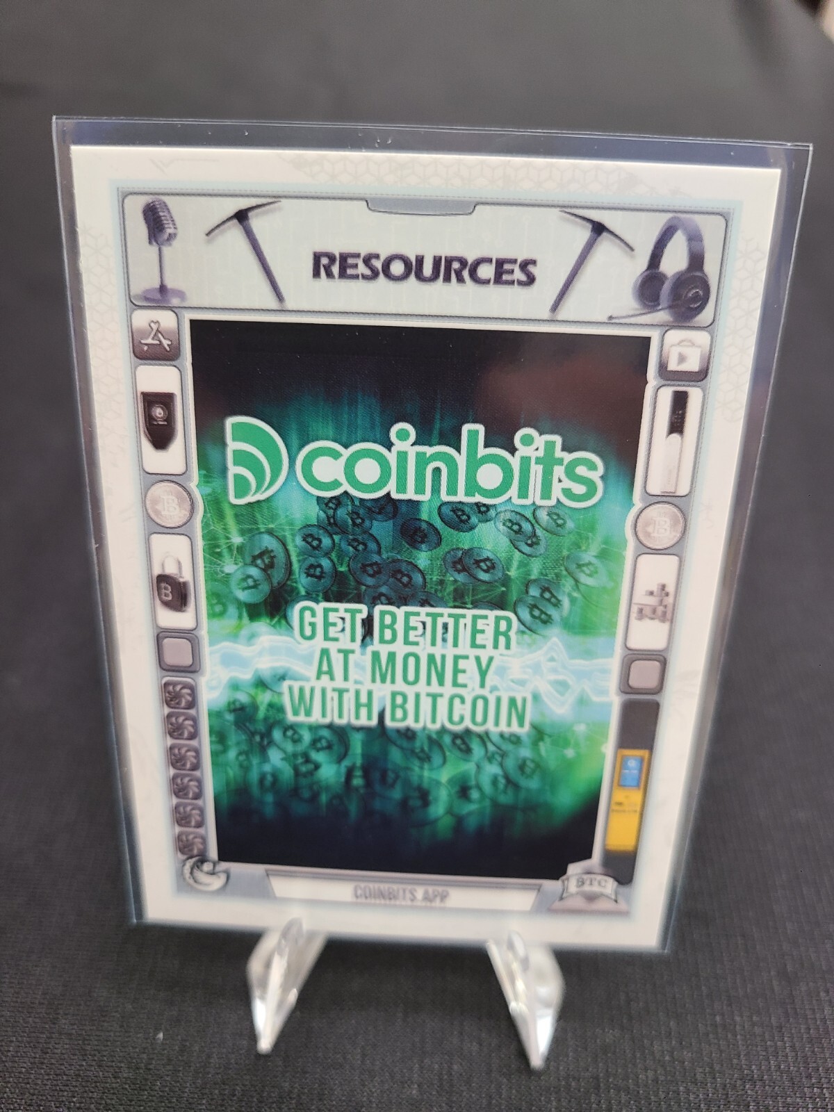 BTC Bitcoin Trading Cards Genesis COINBITS.APP #38 | eBay