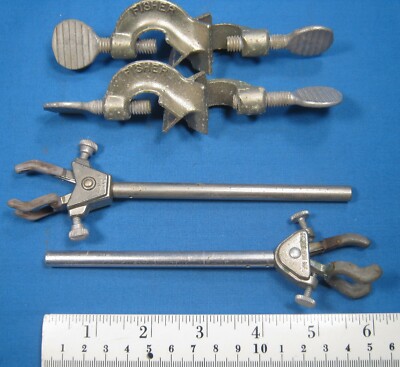 ASSORTED MICRO 3-PRONG EXTENSION CLAMPS AND HOLDERS X2 FREE SHIPPING G ...