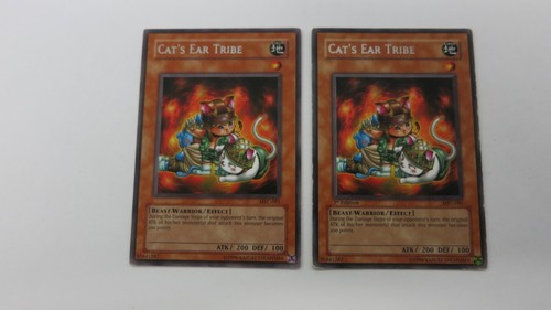 2x ( 1x 1ST (MP) / 1x UNL (LP) CAT'S EAR TRIBE MONSTER MFC-081 RARE ...