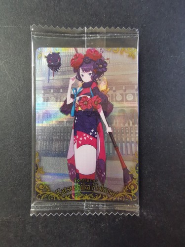 Katsushika Hokusai Foreigner SR24 FGO Fate Grand Order Japanese Wafer ...
