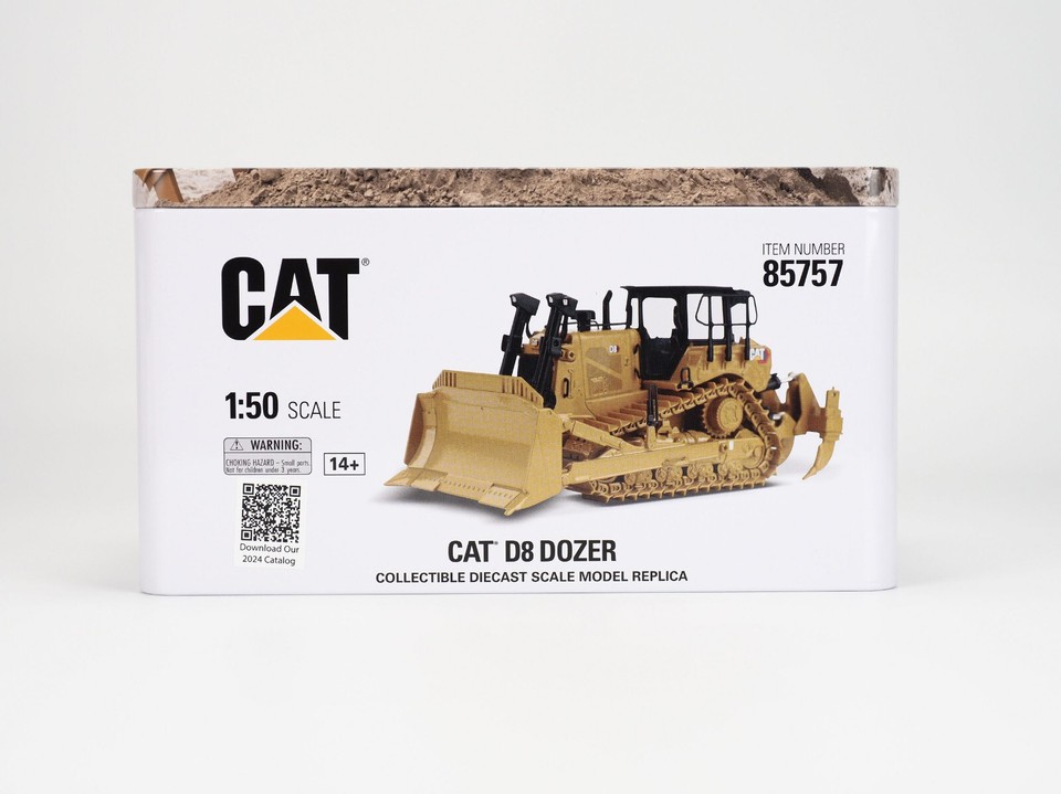 Caterpillar Cat D8 Dozer 1:50 Scale Metal Model By Diecast Masters ...
