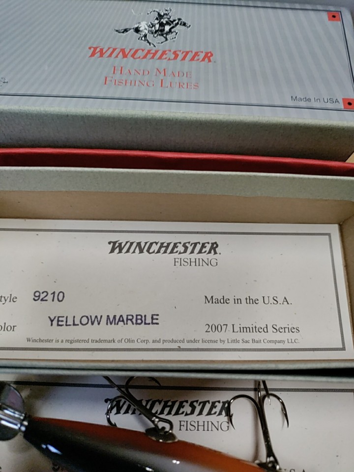 Rare winchester fishing lures Lot # 10-15-3 | eBay