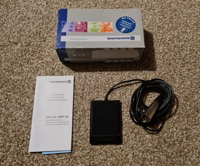 beyerdynamic MPC 66 V SW Condenser Boundary Microphone / Mic - for sale ...