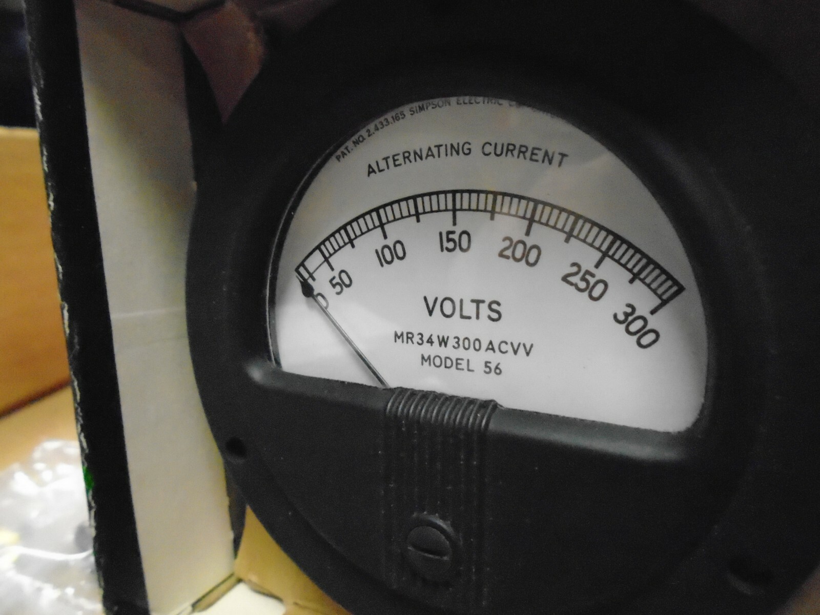 Simpson Model 56 Voltmeter 300 volts AC new | eBay