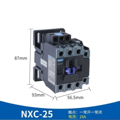 110V New NXC-25 NXC25 25A AC Contactor FOR Chint NXC-25 AC Contactor ...