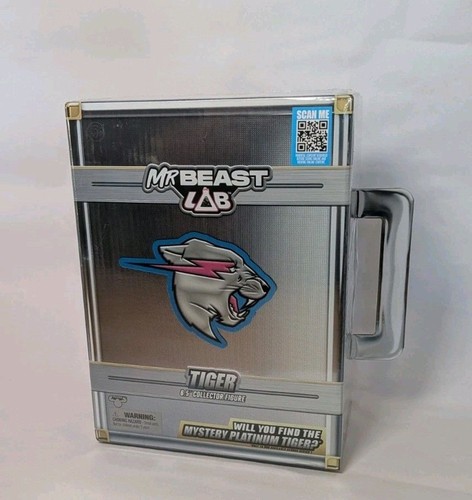 Brand New in Plastic Mr Beast Lab Beast Tiger 6.5" Collector Figure | eBay