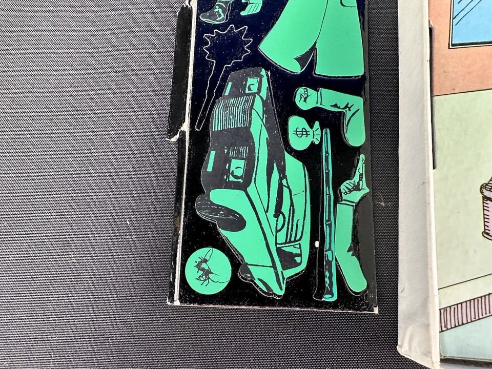 1966 Vintage The Green Hornet with Kato Cartoon Kit by Colorforms | eBay