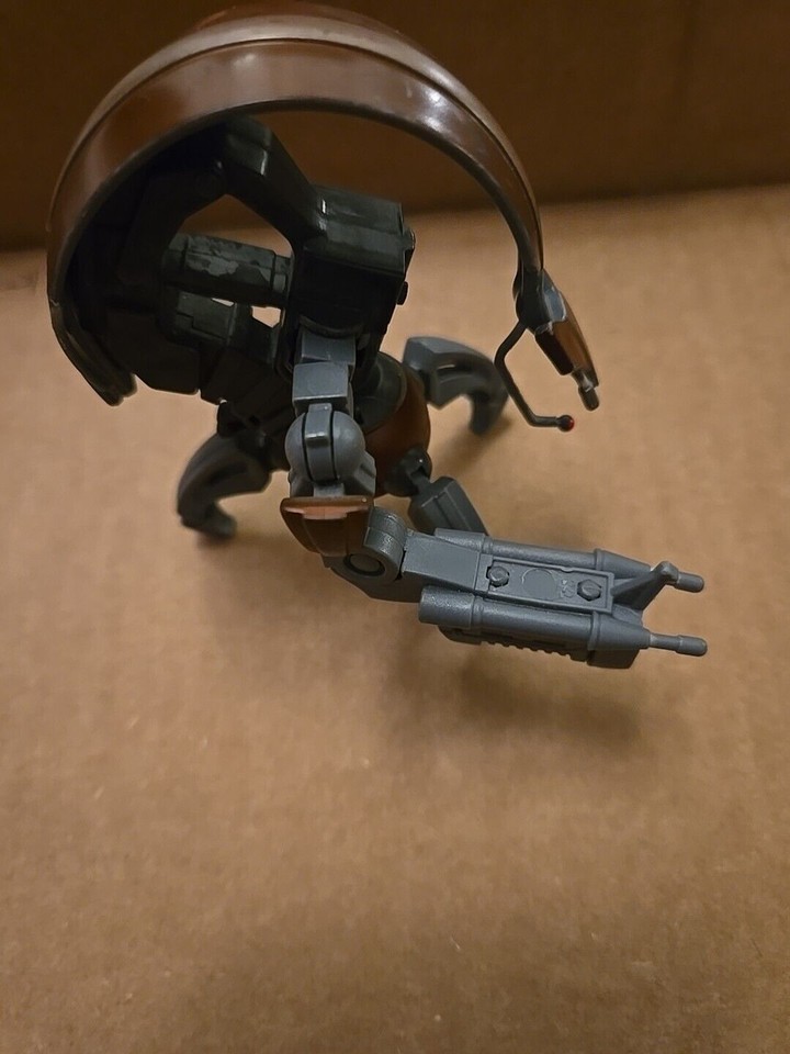 Star Wars 3.75" Scale Clone Wars CW Destroyer Droid Droideka No.17 As ...