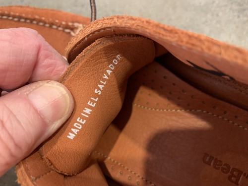 L.L. Bean Signature Jackman Ranger Moccasin Boots Brown Suede Mens 8 D ...