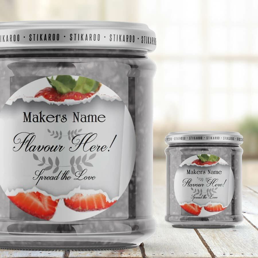 Personalized Jam Jar Labels