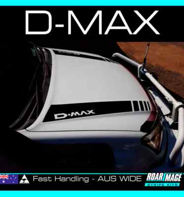 2012-2020 Isuzu Dmax BONNET & DOORS decals stripes sticker kit D-max | eBay