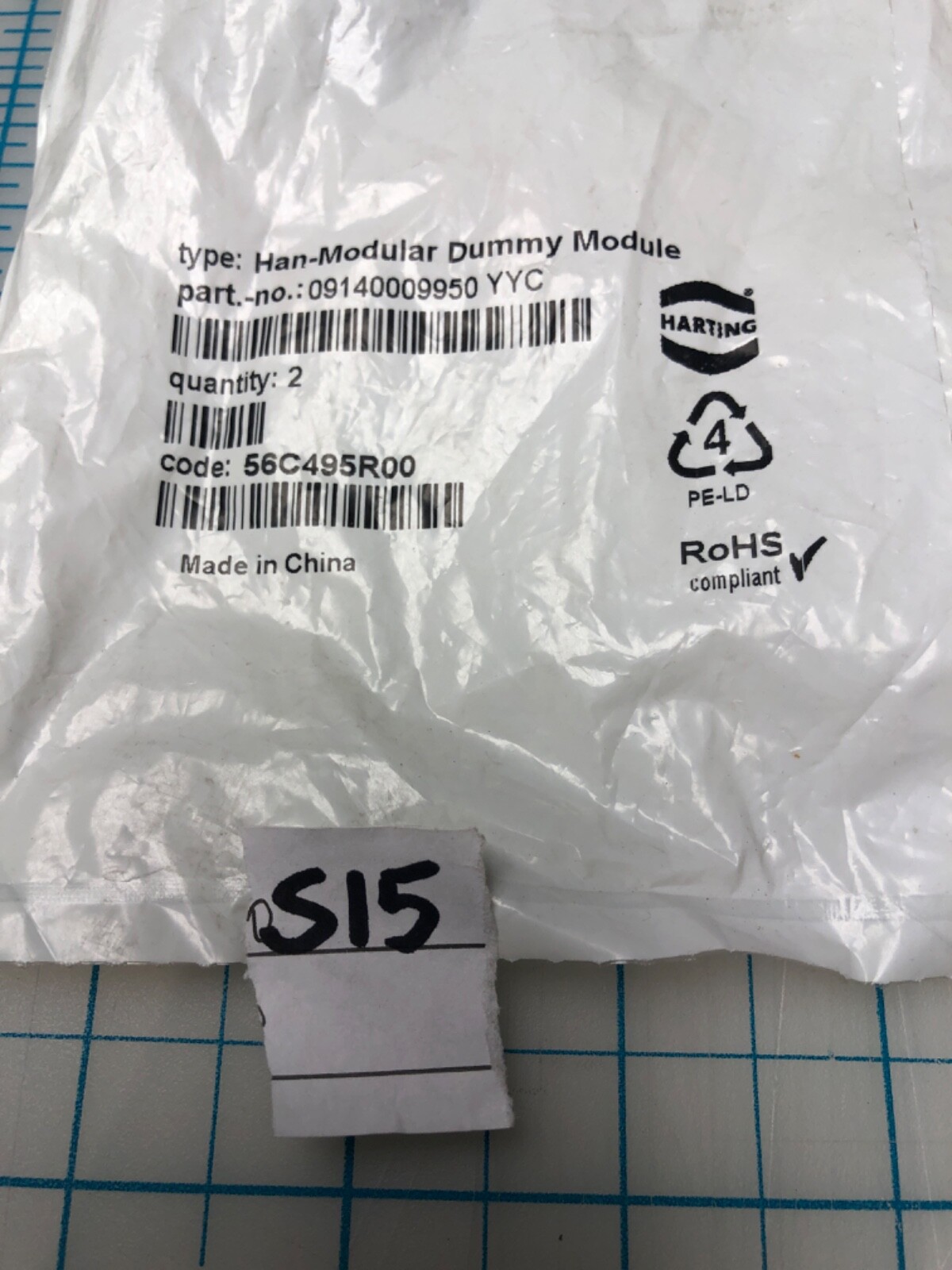 09140009950 HARTING Han Modular Dummy for sale online | eBay