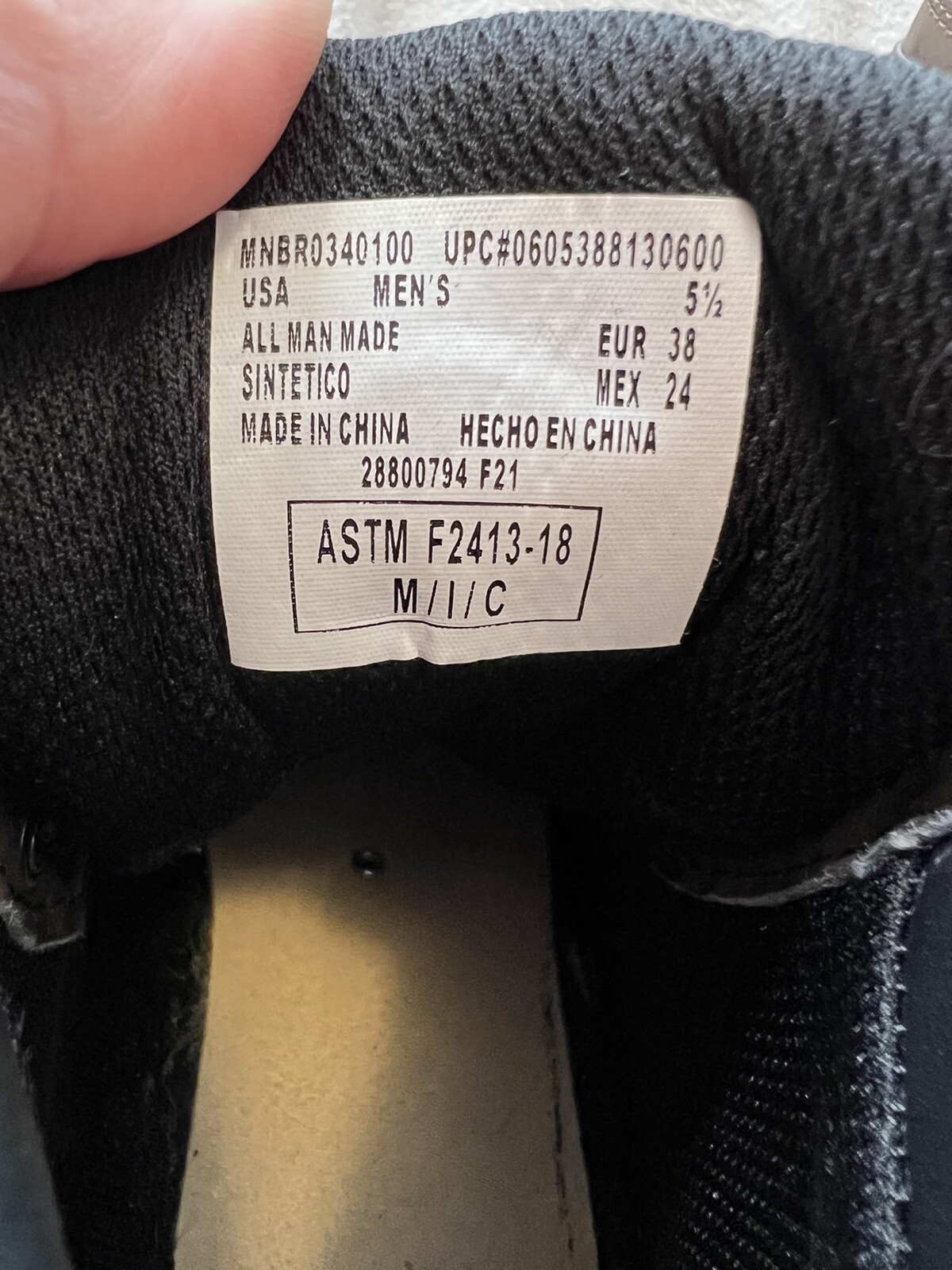 Brahma Mens 5.5 Raid Steel Toe Work Boot ASTM F2413-1… - Gem