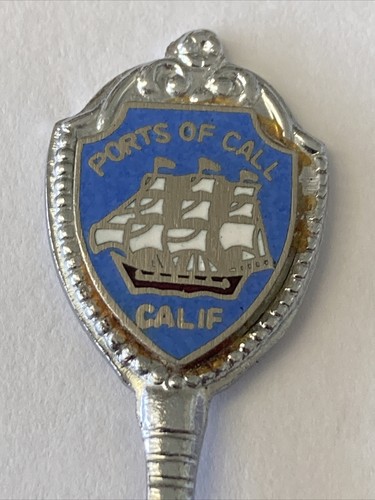 Vintage Souvenir Spoon US Collectible Ports Of Calls California | eBay