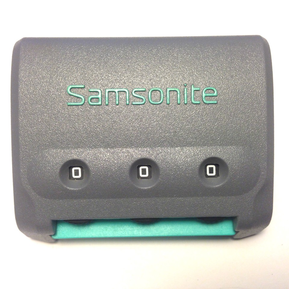 SAMSONITE replacement COMBINATION lock OYSTER epsilon SUITCASE spare ...