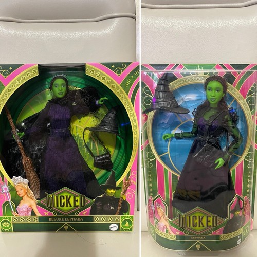 2 set Elphaba Deluxe- Elphaba Wicked Dolls URL MISPRINT 194735241675 | eBay