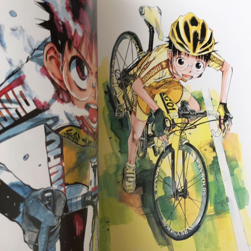 Yowamushi Pedal Genga Collection COLORS | JAPAN Manga Art Book | eBay