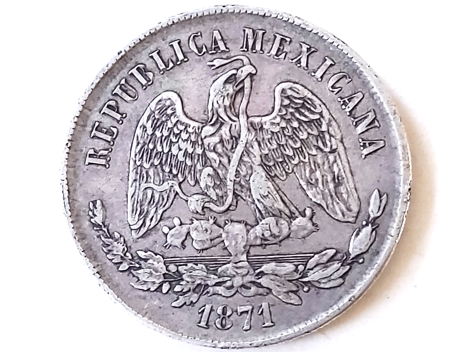 Mexico , Silver 1 Peso Coin , 1871 , nice grade , refa71 | eBay