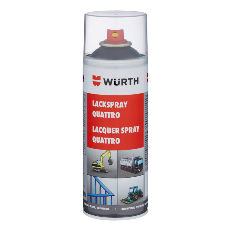 WURTH Quattro Spray Paint Can Corrosion protection Primer Lacquer ...