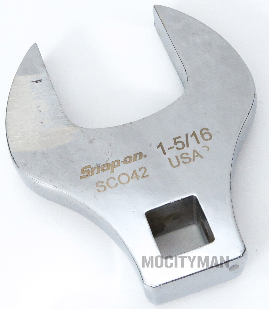 Snap-on 1 5/16" Open End Crowfoot Wrench SCO42 Very Good for sale ...