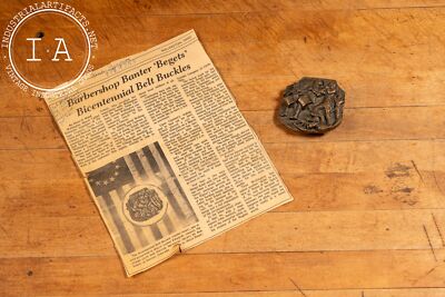 Original Cast Brass Spirit Of 76 Belt Buckle by Bob Schell | eBay