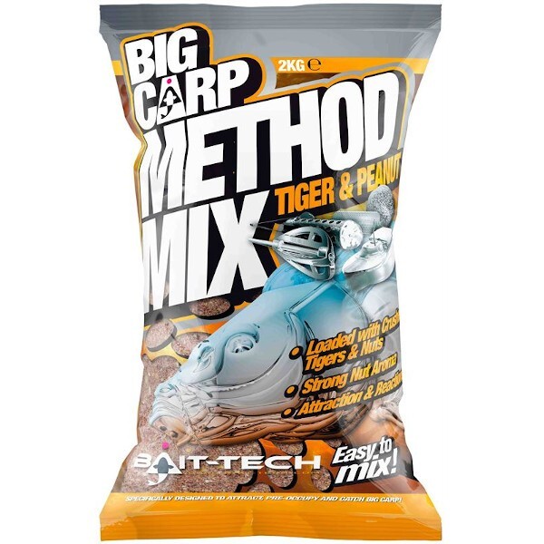 Bait Tech Big Carp Method Mix - 2kg Groundbait Coarse Fishing - All ...