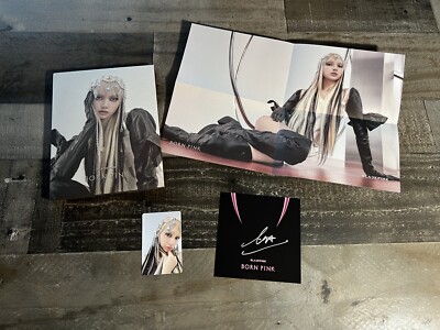 Blackpink Lisa Born Pink signed autographed Digiback brand new Pink ...