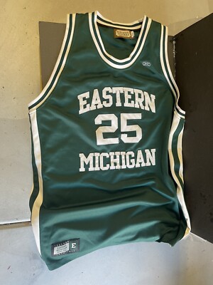 Hardwood Legends Eastern Michigan George Gervin Jersey Size 3XL ...