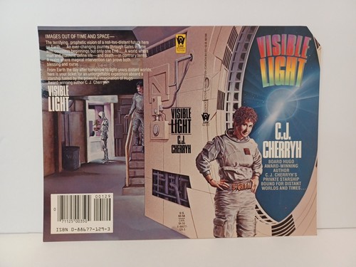 VISIBLE LIGHT by C.J. CHERRYH Buyer's SAMPLE Prototype PAPERBACK PROOF ...