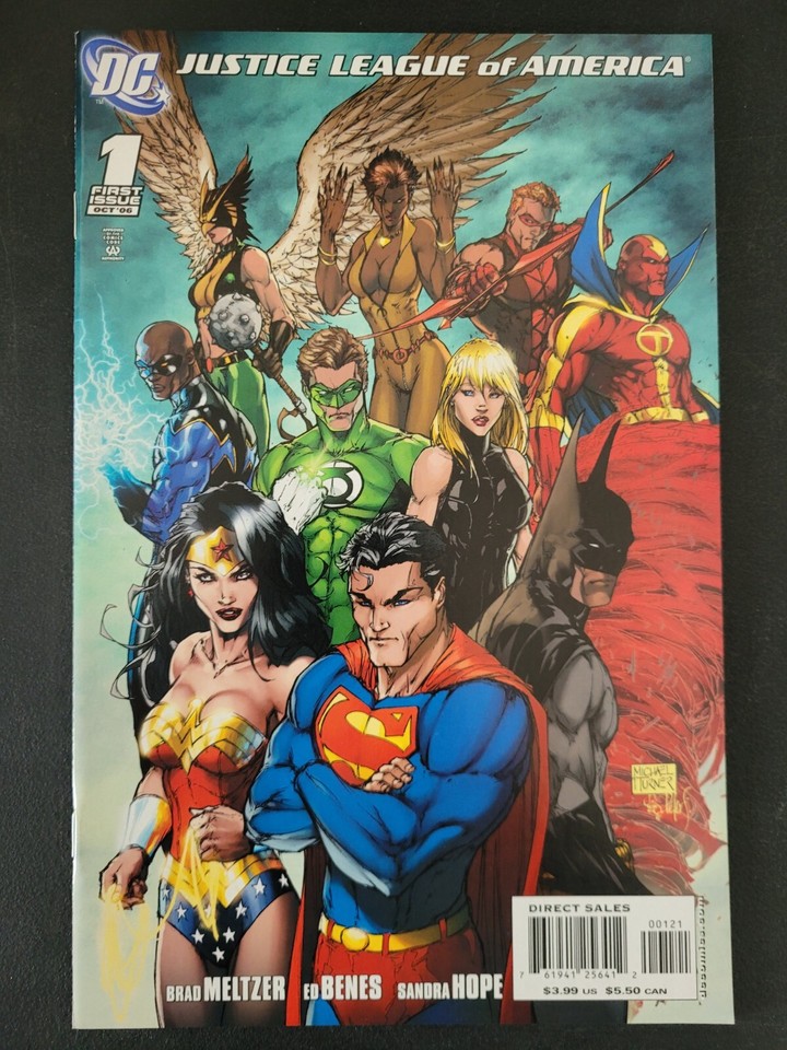 JUSTICE LEAGUE OF AMERICA #1-5 (2006) DC COMICS SET OF 5 VARIANT COVERS ...