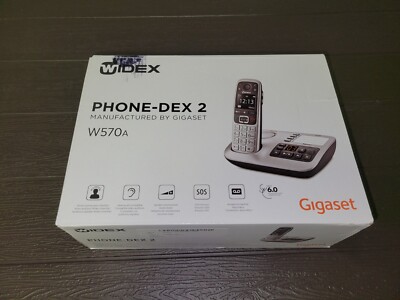 (1) BRAND NEW WIDEX PHONE-DEX 2 FOR WIDEX HEARING AIDS | eBay